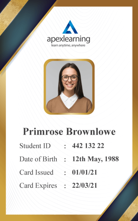 Student ID Card | Apex Learning